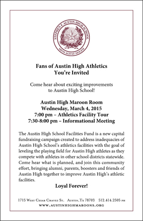 Austin High School Alumni - Austin, Texas